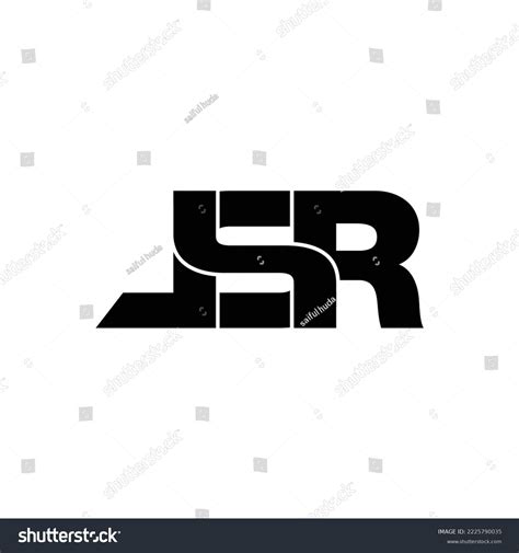 Lsr Letter Monogram Logo Design Vector Stock Vector Royalty Free