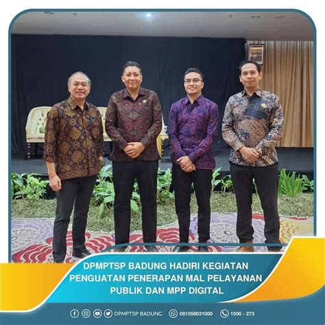 DPMPTSP Berita DPMPTSP BADUNG HADIR KEGIATAN PENGUATAN PENERAPAN