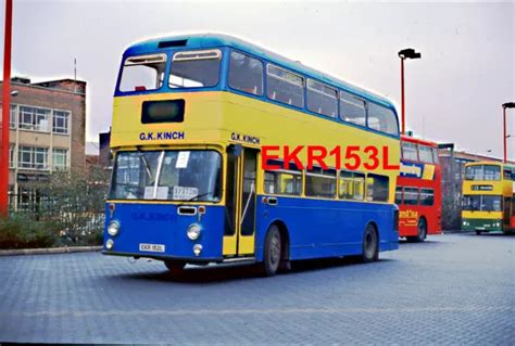 BUS SLIDE ORIGINAL Fuji Ex Maidstone EKR152L Kinch Barrow Leyland