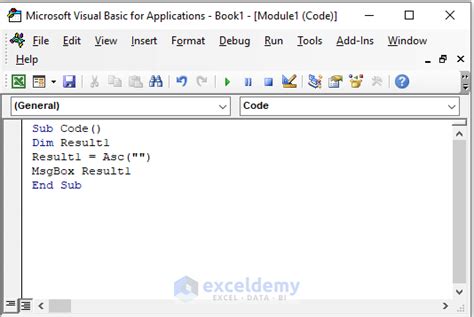 how to use vba asc function 5 practical examples exceldemy