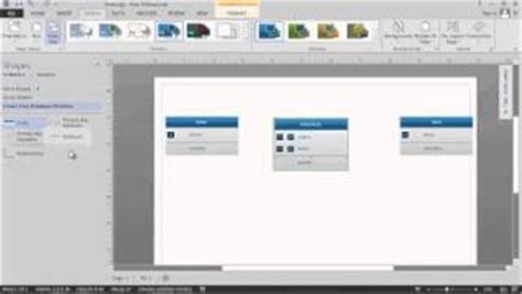Visio 2016 Database Model Diagram