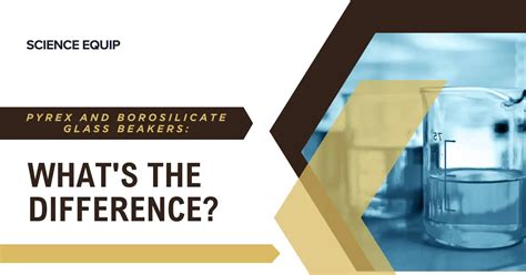 Pyrex Vs Borosilicate Glass Beakers Key Differences Science Equip