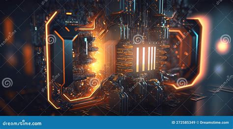 Big Data Analysis Automation And Data As A Service Concept Generative Ai Stock Illustration