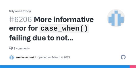 More Informative Error For `casewhen` Failing Due To Not Matching Na