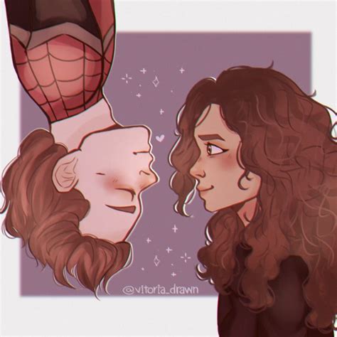 Petermj Spiderman Drawing Spiderman Upside Down Kiss Spiderman