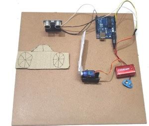Technical Hut Arduino Automatic Smart Car Barrier System Project Science Working Model For