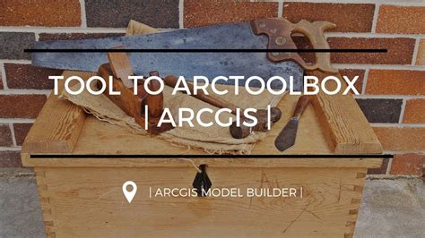 Adding Tools To ArcToolbox YouTube