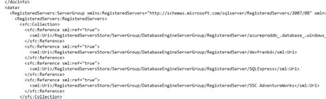 Exporting And Importing Registered Servers In Ssms Sqlservercentral