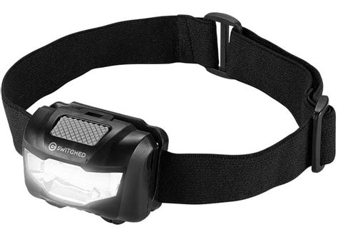 Switched 80 Lumen Led Headlamp In Black