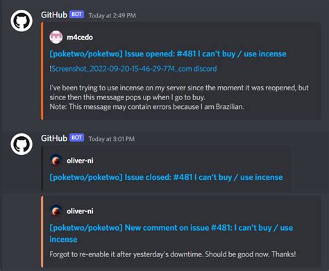Incense Not On After Stated It Was Issue 484 Poketwo Poketwo GitHub