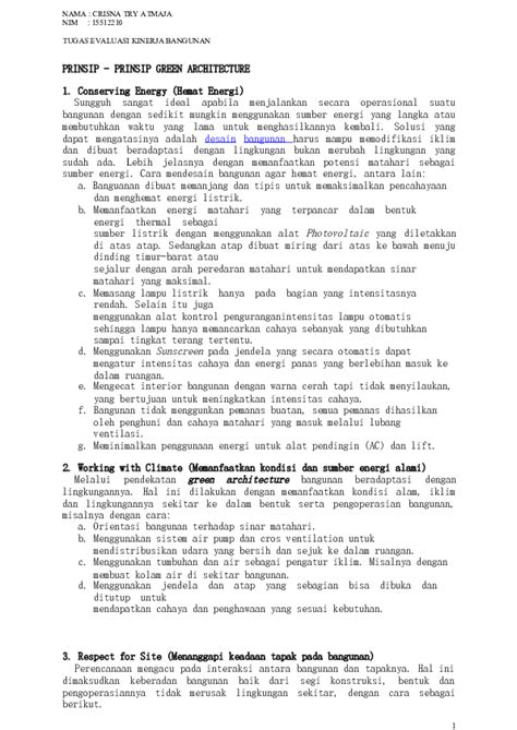 Doc Prinsip Prinsip Green Architecture
