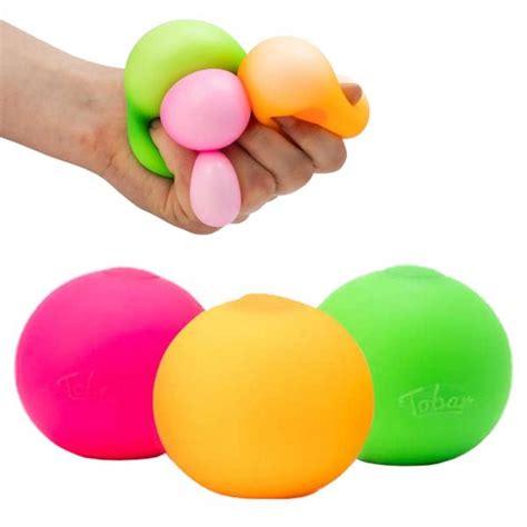 Squishy Bollar Neon Partyhallen Se