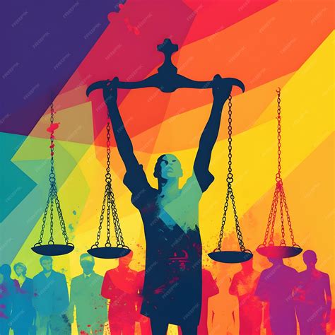 Vector De Igualdad De Género De Derechos Humanos Foto Premium