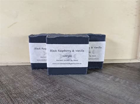 Black Raspberry And Vanilla Soap Ancient Secrets By Anna