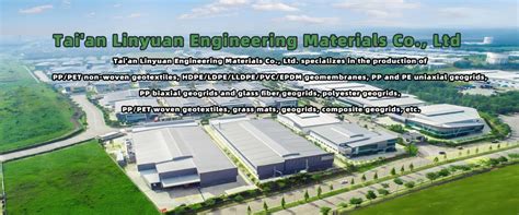 Lin Yuan Engineering Materials Geotextile Geogrid