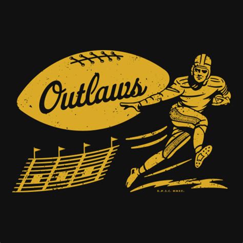 Vintage Xfl Football Las Vegas Outlaws Gold Outlaws Wordmark Baby Bibs