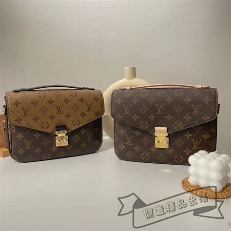 閒置二手 Lv 路易威登 Pochette Metis 郵差包 單肩包 斜挎包 M44876 M44875 實拍 蝦皮購物