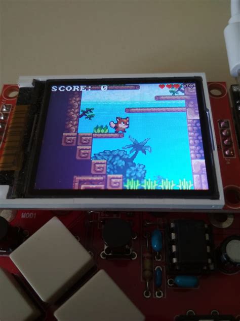 let s build a handheld 40 fps platform game with a cortex m0