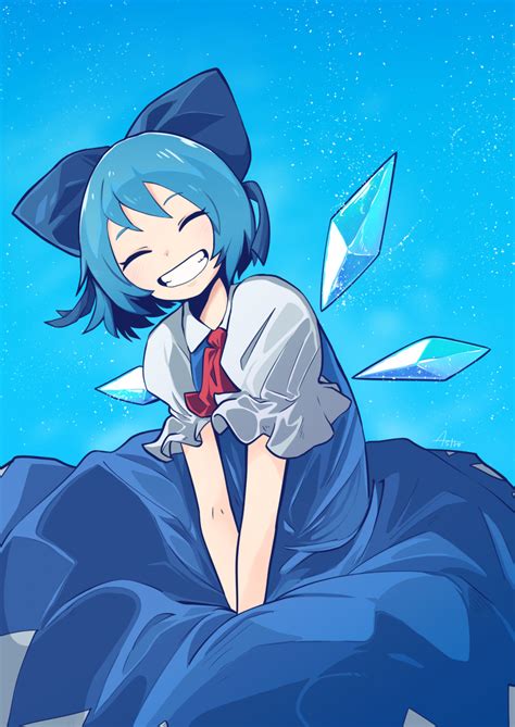 Safebooru 1girl Absurdres Artist Name Ascot Asutoro S T Bangs Blue