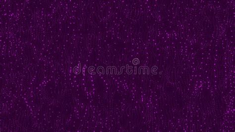 Wave Of Particles Wave With Connecting Dots And Lines On Dark