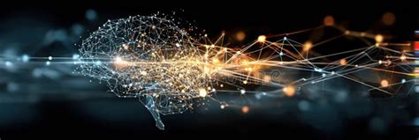 Conceptual Brain Computer Interface Illustration Showcasing Neural Connections And Dynamic