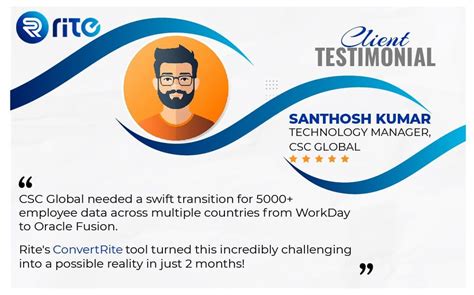 Rite Software On Linkedin Clienttestimonial Convertrite Ritesoftware