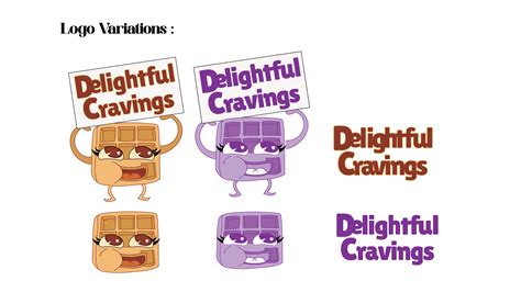 Delightful Cravings Logo Design And Branding Behance