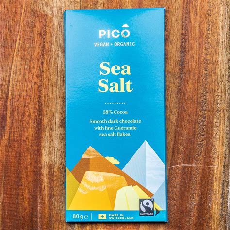 Pico Sea Salt Chocolate 80g The Green Pantry
