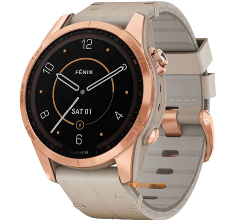 Смарт-часы Garmin Fenix 7S Sapphire Solar Rose Gold Titanium with ...