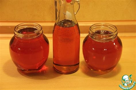 Домашний золотистый сироп – кулинарный рецепт