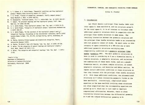 Pdf 1985 Riemannian Complex And Symplectic Principal Fiber Bundles