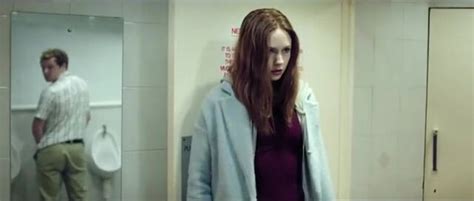 Karen Gillen getting pounded from behind in a public bathroom | Porn GIF (mp4, 0:47, 640x360 ...