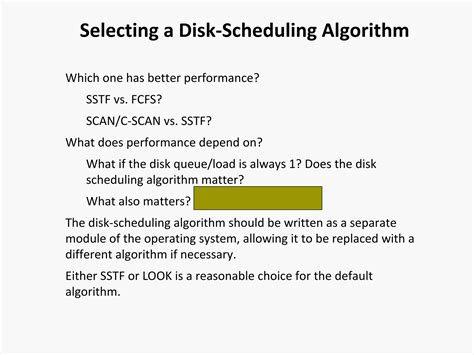 Secondary Storage Structure Operating System Concepts Ppt Operating