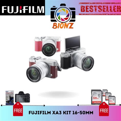 Jual FUJIFILM X A3 KIT 16 50MM CAMERA FUJIFILM XA3 KIT 16 50MM