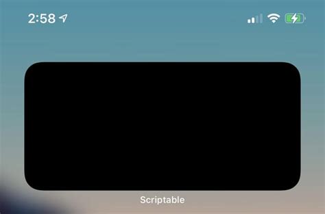All Scriptable Widgets Stopped Working And Now Only Show Black Nothing