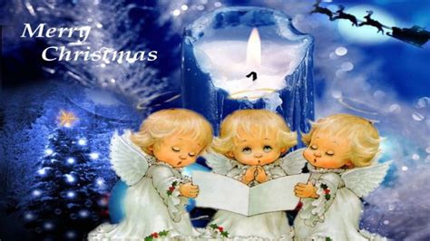 Christmas Angels Wallpapers Top Free Christmas Angels Backgrounds