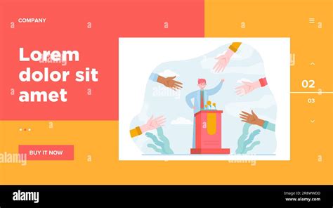 Candidate Election Campaign Stock Vector Image Art Alamy