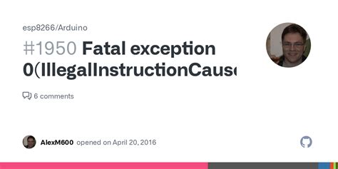 Fatal Exception Illegalinstructioncause Issue Esp