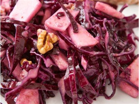Les Meilleures Recettes De Salade De Chou Rouge Et Pomme