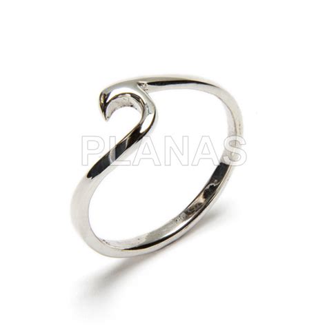 Anillo En Plata De Ley OLA