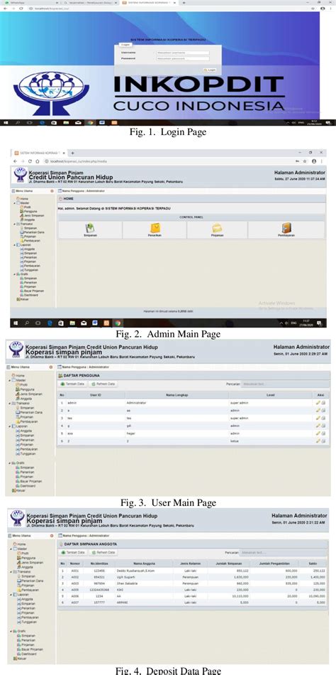 Figure 1 From Save And Loan Credit Information System Based On Web