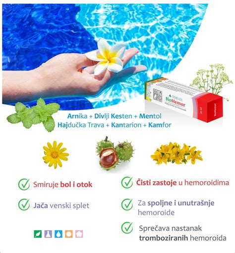 Biohemor Krema Za Hemoroide Priroda Na Dar Bosna