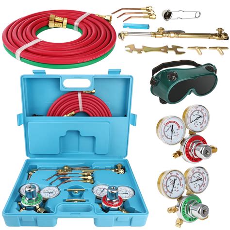 Buy Gas Welding Cutting Kit Oxygen Acetylene Gas Cutting Torch And