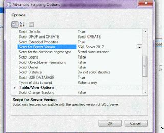 Ram S Blog SQL Server 2012 Generating Scripts