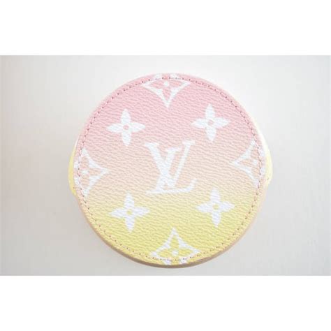 Louis Vuitton Louis Vuitton Coasters Monogram Pink Plexiglass Gradient