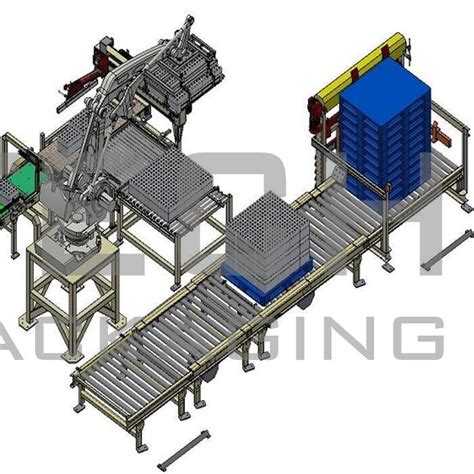 Automatic High Speed 500ml Robotic Case Palletiser Equipment Supplier