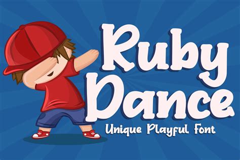 Ruby Dance Font Beary Dsgn Fontspace