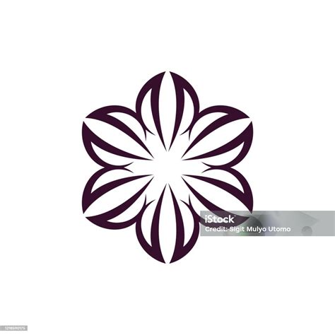 花花裝飾標誌範本插圖設計向量 Eps 10向量圖形及更多乾淨圖片 乾淨 互聯網 剪裁圖 Istock
