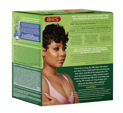 Ors Olive Oil Built In Protection New Growth No Lye Hair Relaxer Norma