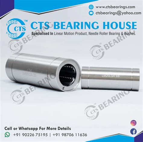 Ss304 Stainless Steel Linear Motion Bearing Lm30l Ss304 Stainless